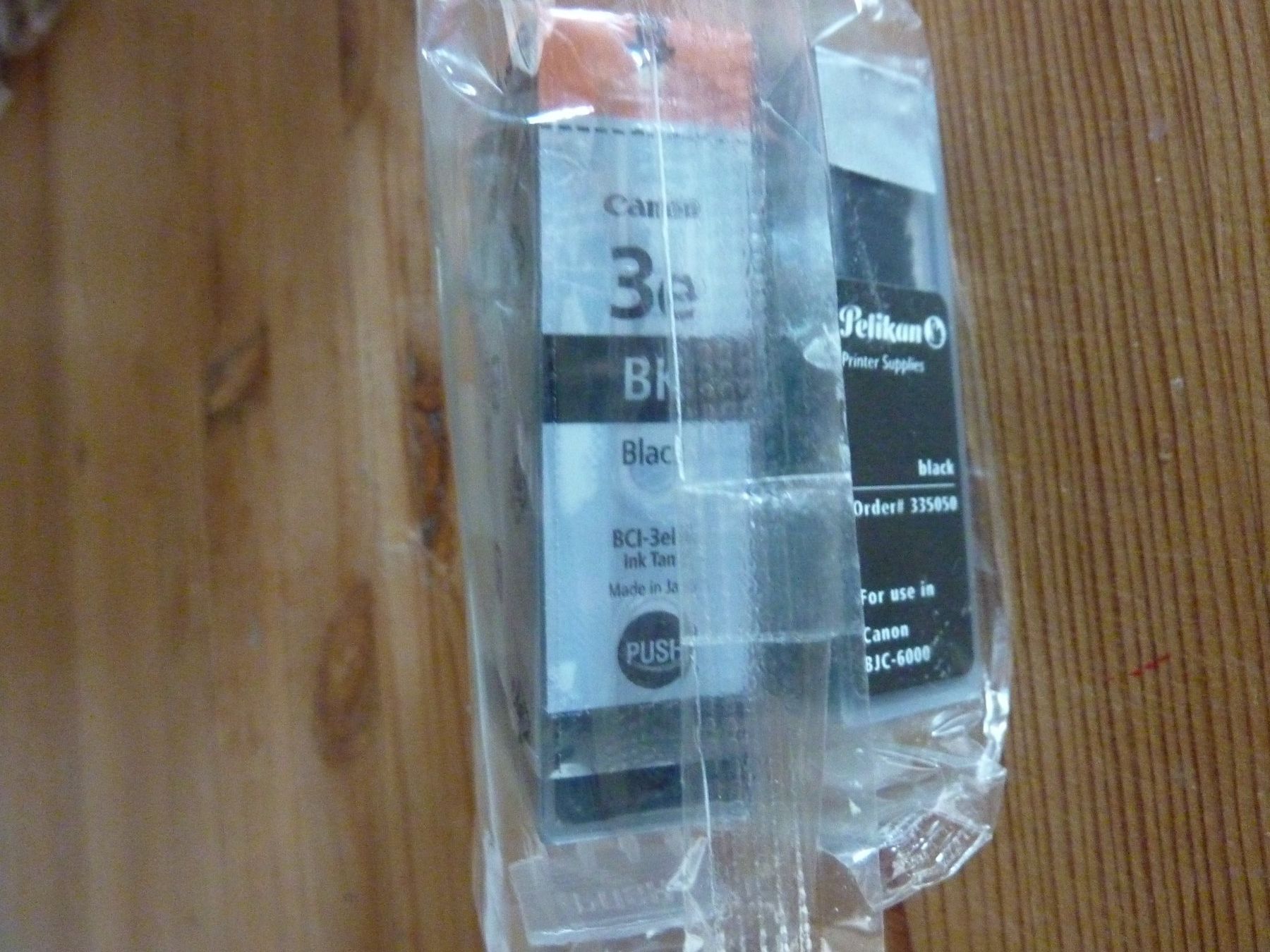 Cartouche d'encre noire Canon BCI-3e BK + Pelikan 335050 (Neuf avec ...