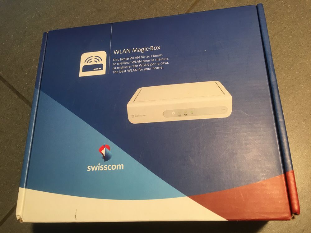 WLAN Magic-Box Swisscom (Concurrent Access Point) Air 4742 | Kaufen auf Ricardo