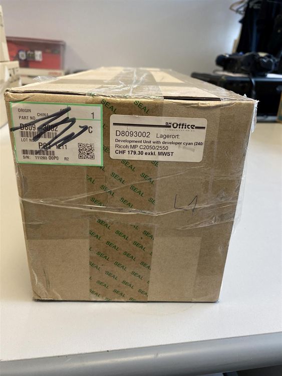 Developer Ricoh MP C2050/2550Cyan | Kaufen auf Ricardo