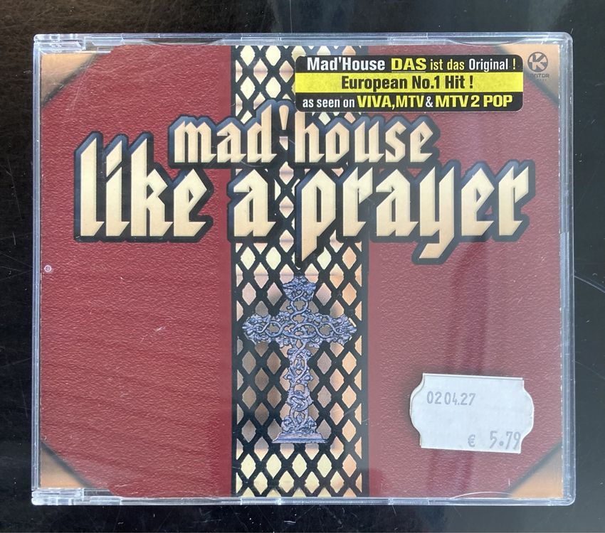 Mad House - Like a Prayer Maxi CD (Gebraucht) in Zwingen für CHF 1 – mit Lieferung auf Ricardo ...