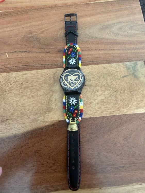 Swatch edelweiss, vache (Neuf avec emballage d'origine) à Botyre (Ayent ...