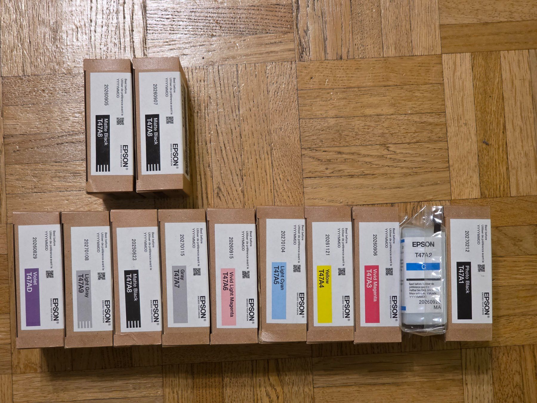 Ink cartridges Epson T47 for Epson P900 printer. (Neu und ...
