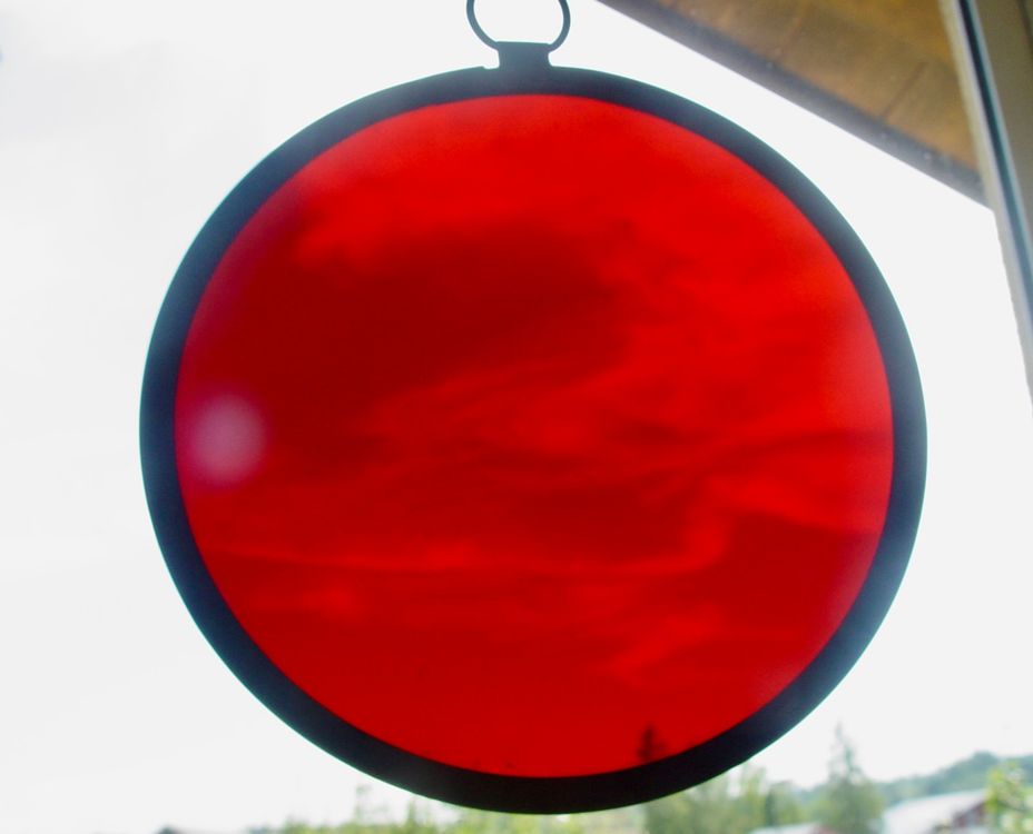 Tram Zürich: Rote Glas Scheibe zum rückwärts fahren (Gebraucht) in ...