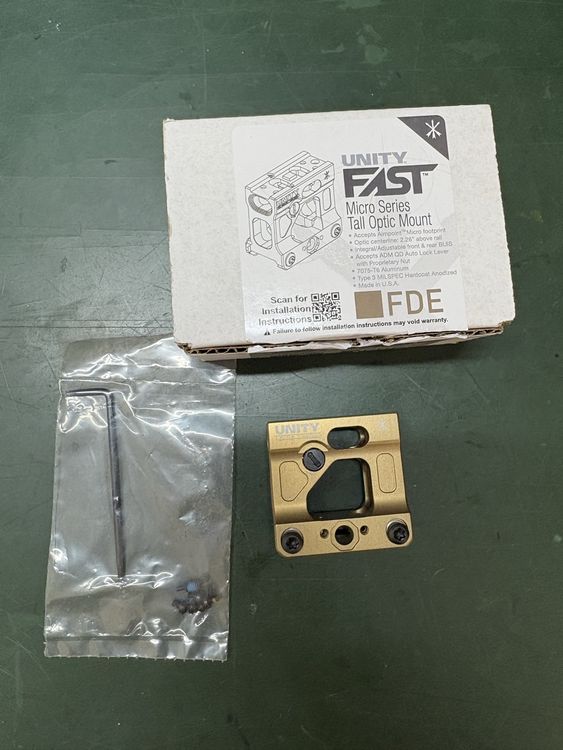 Neu OVP Unity Tactical Fast Aimpoint Micro Mount Picatinny (Neu und ...