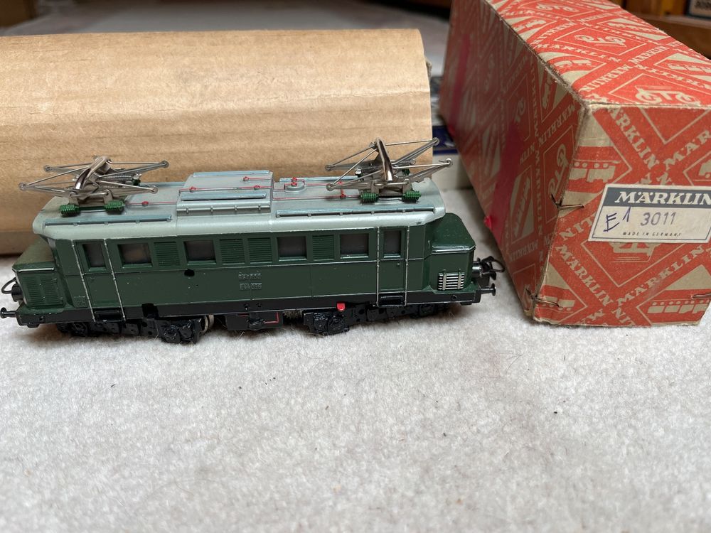 Märklin SET 800 3011 DB E-lok E44 039 OVP Schalter rot 1954 (Gebraucht) in Schlieren für CHF 70 ...