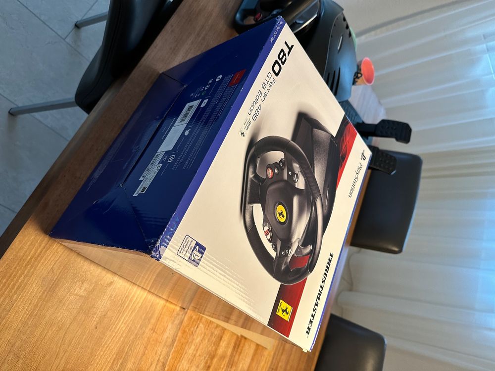 PS/PC USB Lenkrad T80 Ferrari 488 GTB Edition (Gebraucht) in Unterseen ...