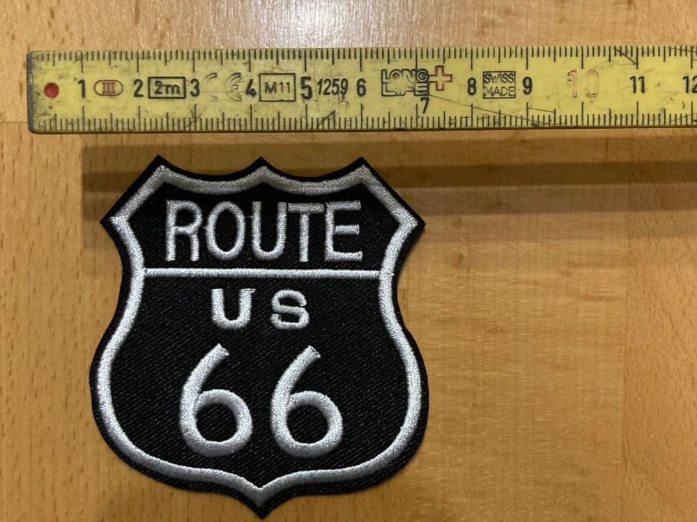 Route 66 Patch Sticker Aufnäher Metal Rock Band | Kaufen auf Ricardo