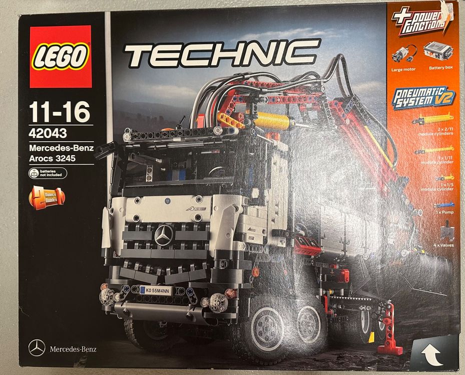 LEGO Technic, Mercedes Benz Arcos, 42043, mit 2794 Teilen (Gebraucht ...