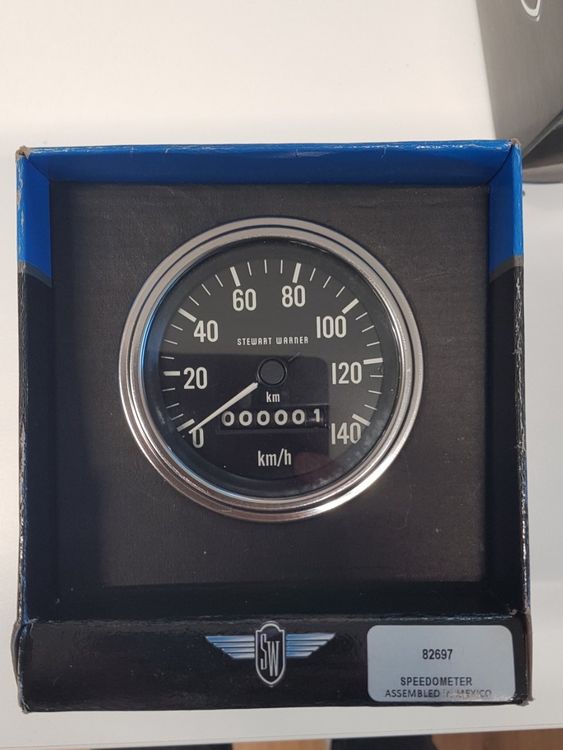 Tachometer Stewart Warner mechanisch (Gebraucht) in Niederrohrdorf für ...
