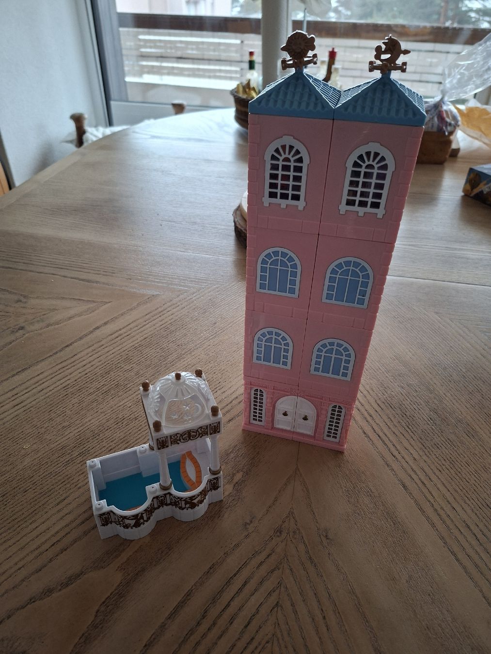 Polly Pocket Deluxe Mansion - Dream Builders - Bluebird 1999 (Gebraucht ...