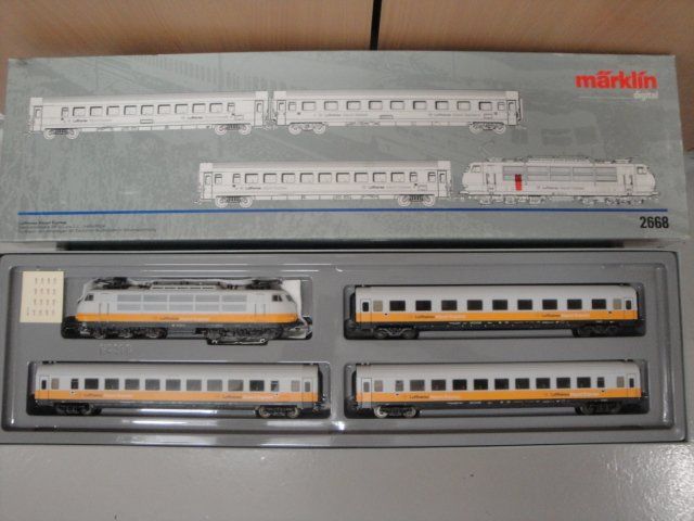 Märklin HO 2668 Digital. Coffret Lufthausa Airport-Express | Kaufen auf ...