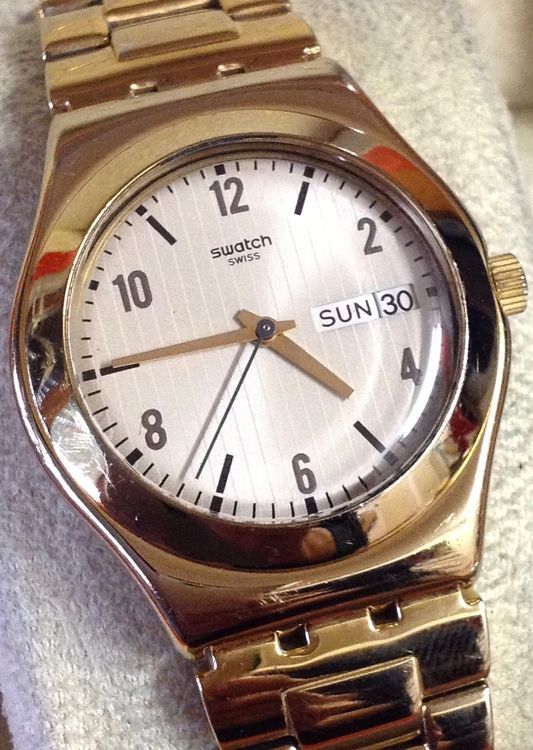 SWATCH IRONY swiss-made Day / Date ( Neue Preise : 185 CHF ) (Gebraucht ...