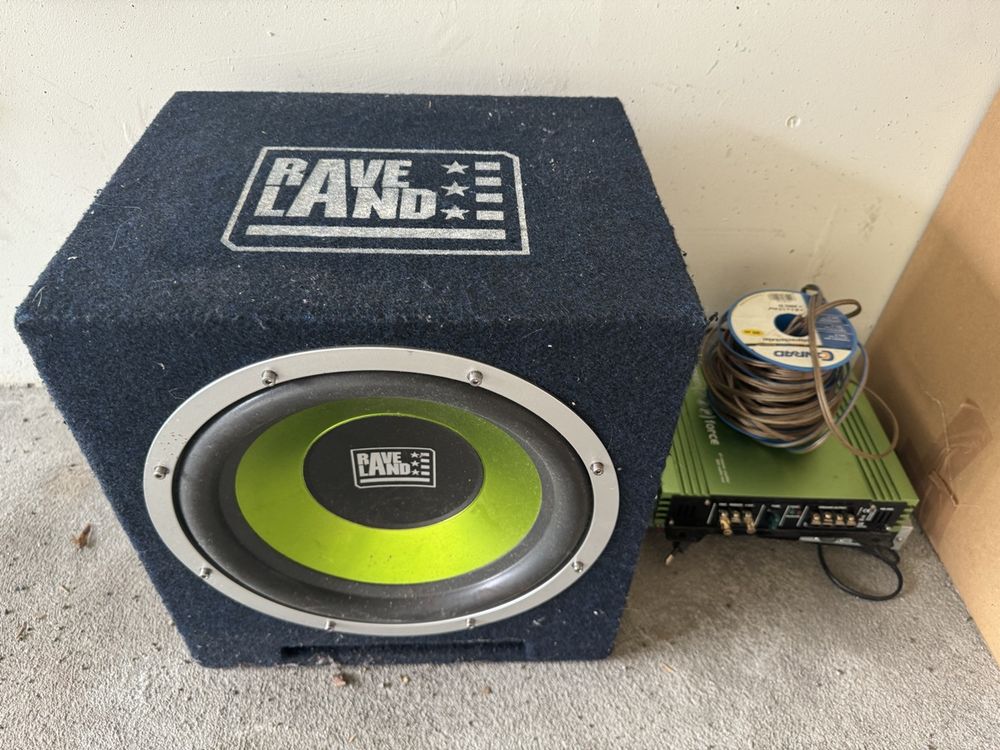 Ein hochwertiger 500W Subwoofer von Raveland, Modell Green F (Gebraucht ...