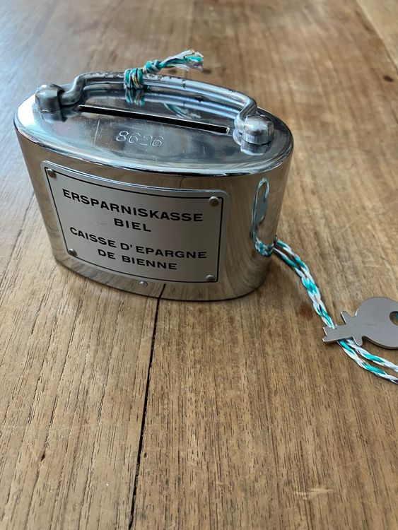 KÄSSELI MIT SCHLÜSSEL !! ERSPARNISKASSE B I E L | Kaufen auf Ricardo