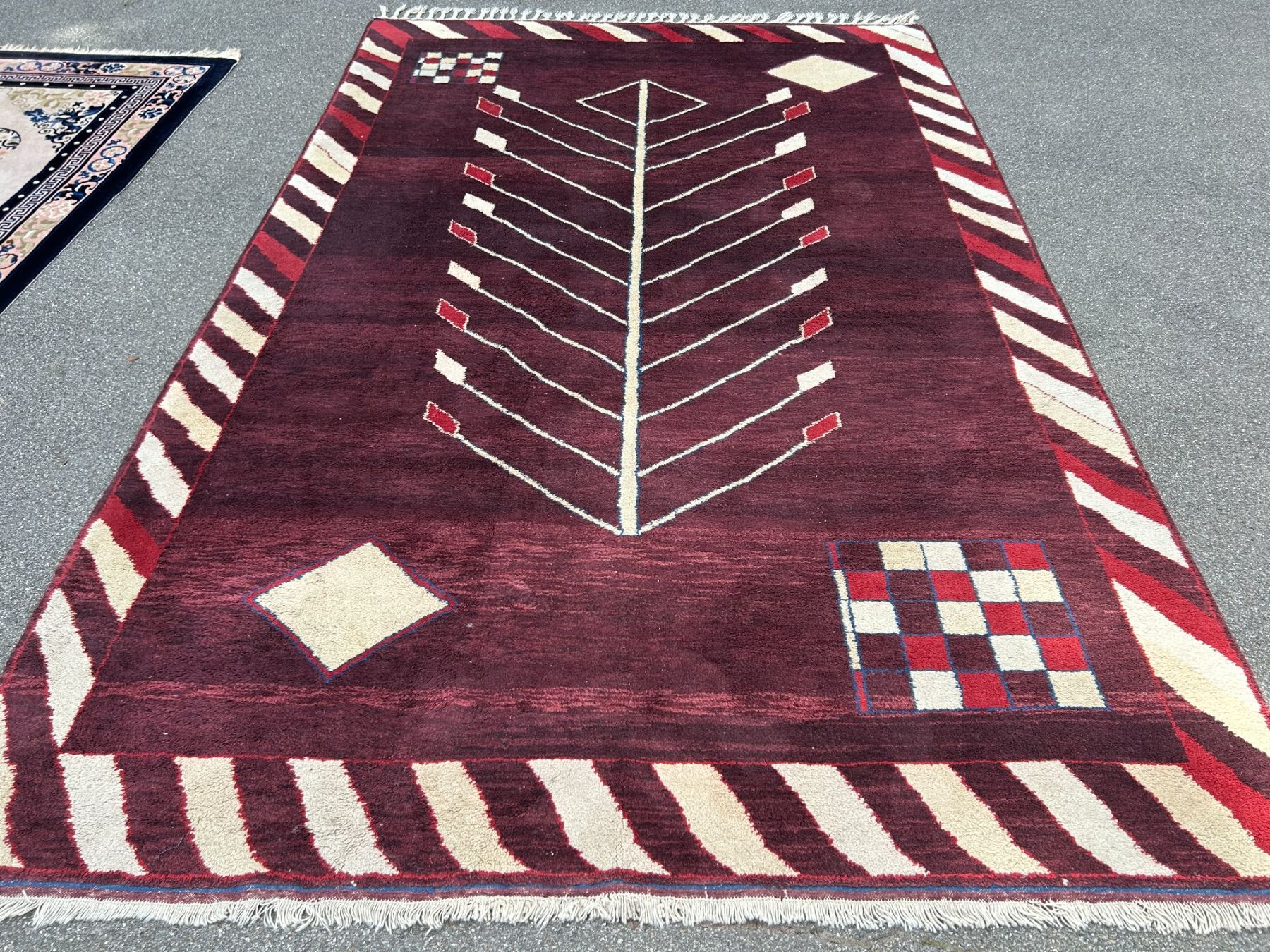 Feiner Gabbeh Teppich aus Persien – Spezialdesign 326 x 208 (Gebraucht ...