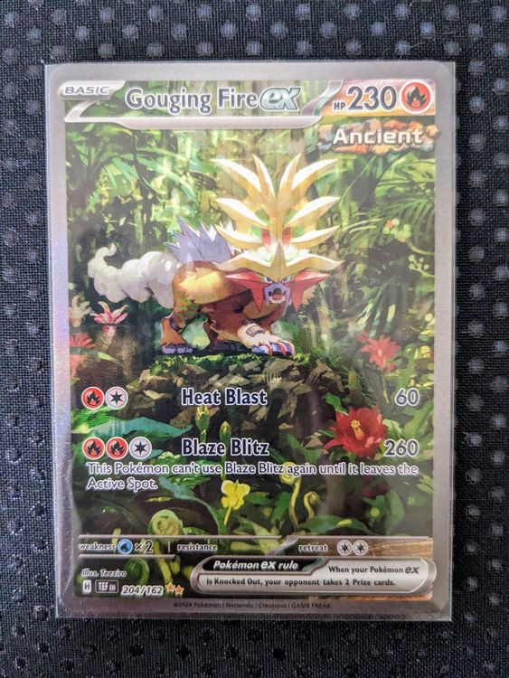 Pokémon Temporal Forces - Gouging Fire EX 204/162 ( EN ) (Neu (gemäss ...