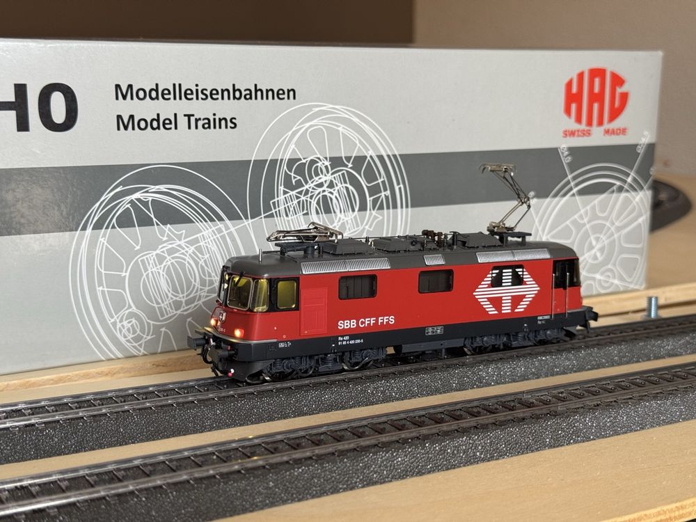 HAG 16229-31 Re 420 230 Lion H0 WS Digital | Kaufen auf Ricardo