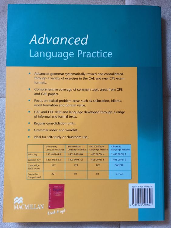 English Advanced language practice with key | Kaufen auf Ricardo