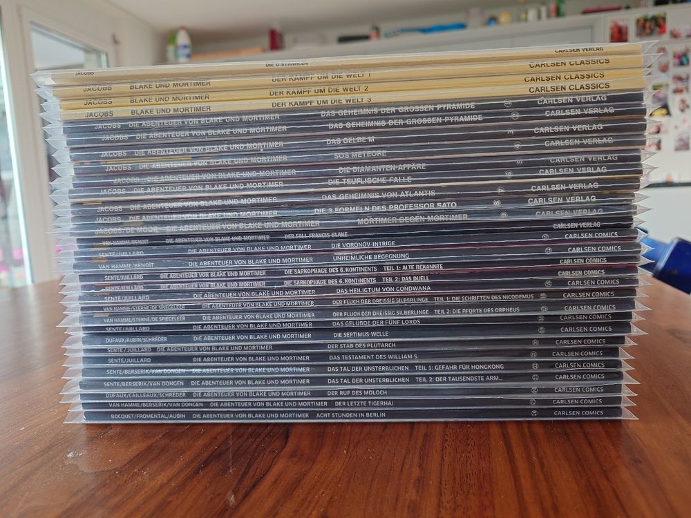 Blake und Mortimer Sammlung komplett 1-26 (Neu (gemäss Beschreibung)) in Brugg AG für CHF 600 ...