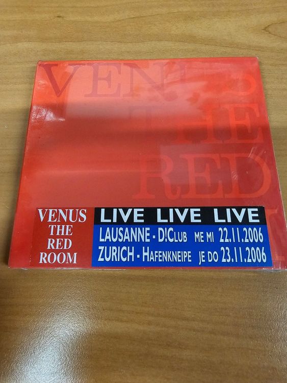 CD - Venus – The Red Room - ORIGINALVERPACKT! | Kaufen auf Ricardo