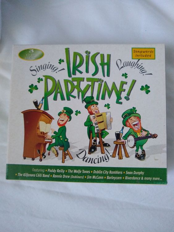3 CD Set Irish Partytime - Irish Folk Music CDs (Neu (gemäss ...