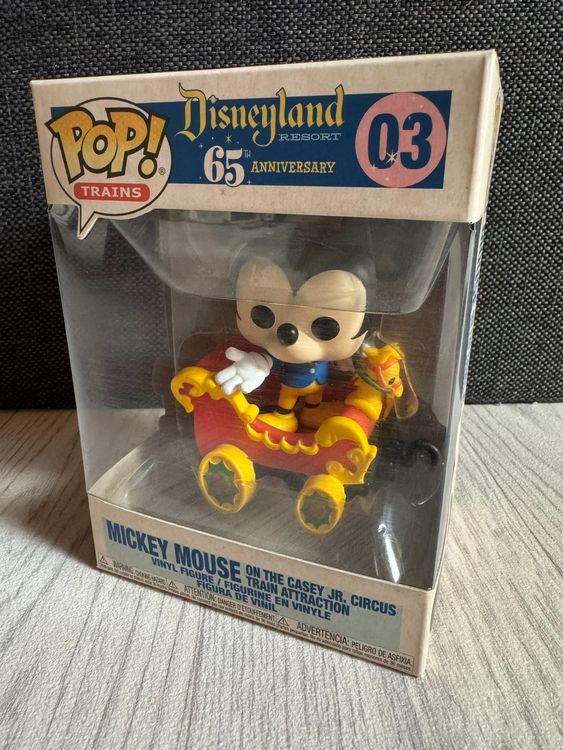 Funk Pop! Disneyland 65th : Mickey ON Casey Jr Circus 03 (Neu und ...