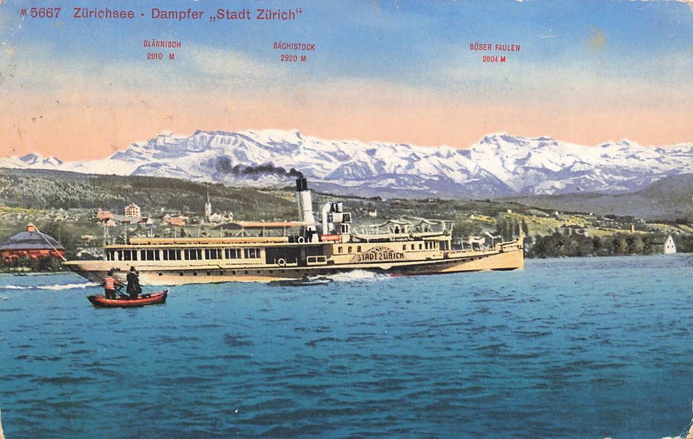 Zurichsee Dampfer Battello schiff (Gebraucht) in Biasca für CHF 7 – mit Lieferung auf Ricardo kaufen