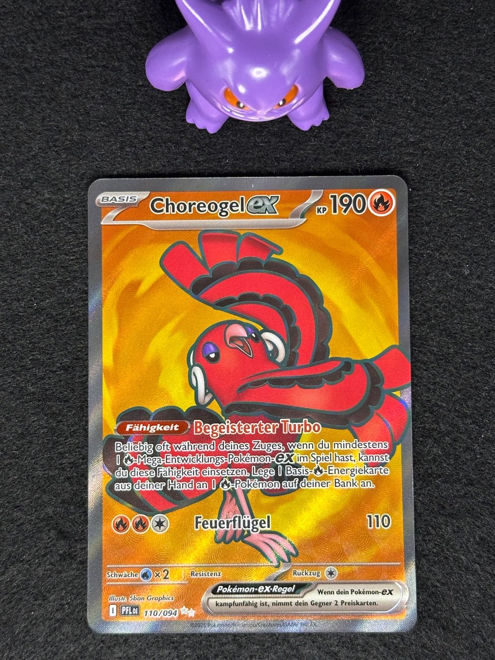 Pokémon Fatale Flammen - Choreogel ex PFL 110 DE (Neu (gemäss ...