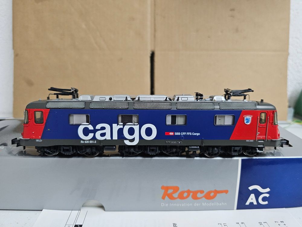 Rocom 78583 lok RE 620 051-3 CFF DIGITAL + SOUND (Gebraucht) in bassecourt für CHF 195 – mit ...