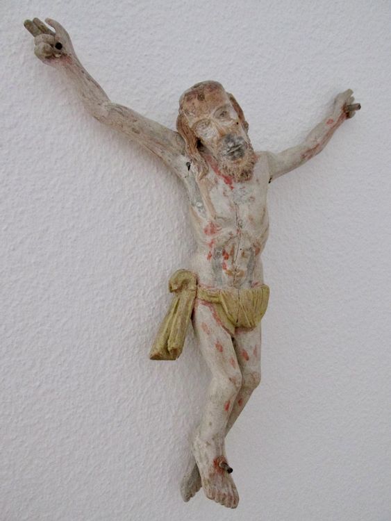 Jesus Christus gekreuzigt / Holzfigur, antik (Gebraucht) in Winterthur ...