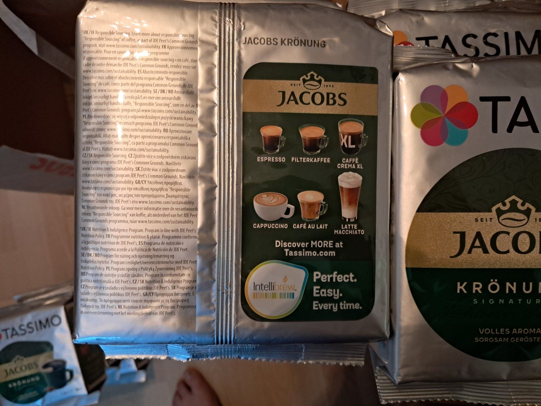 Tassimo Jacobs Krönung Kapseln, 4 Packungen, HB bis 21.09.26 (Neu ...