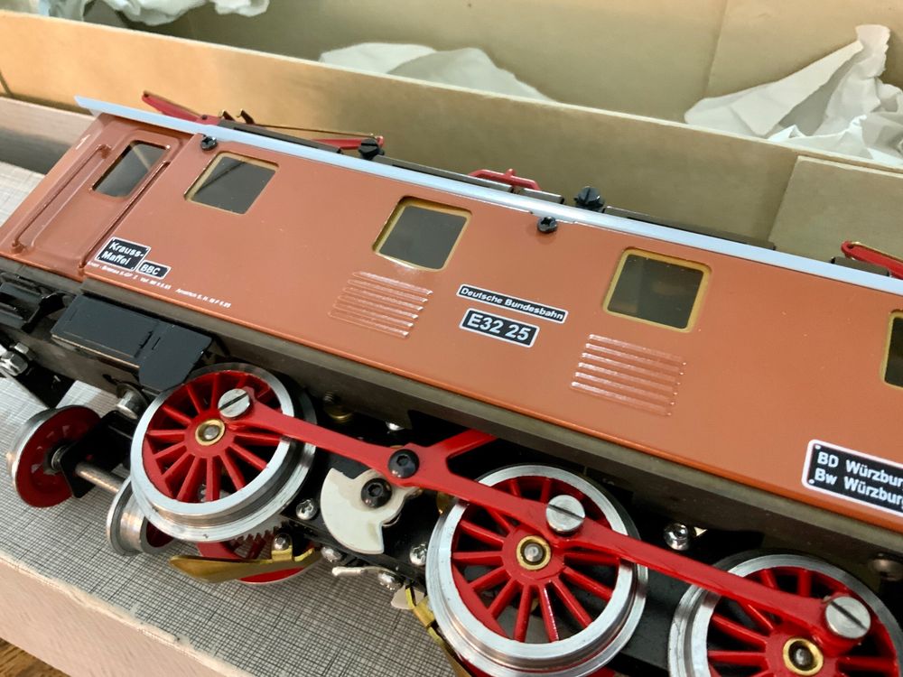 MERKUR TOYS ELEKTRISCHE LOKOMOTIV BR E52 SPUR O, TOP ZUSTAND | Kaufen auf Ricardo