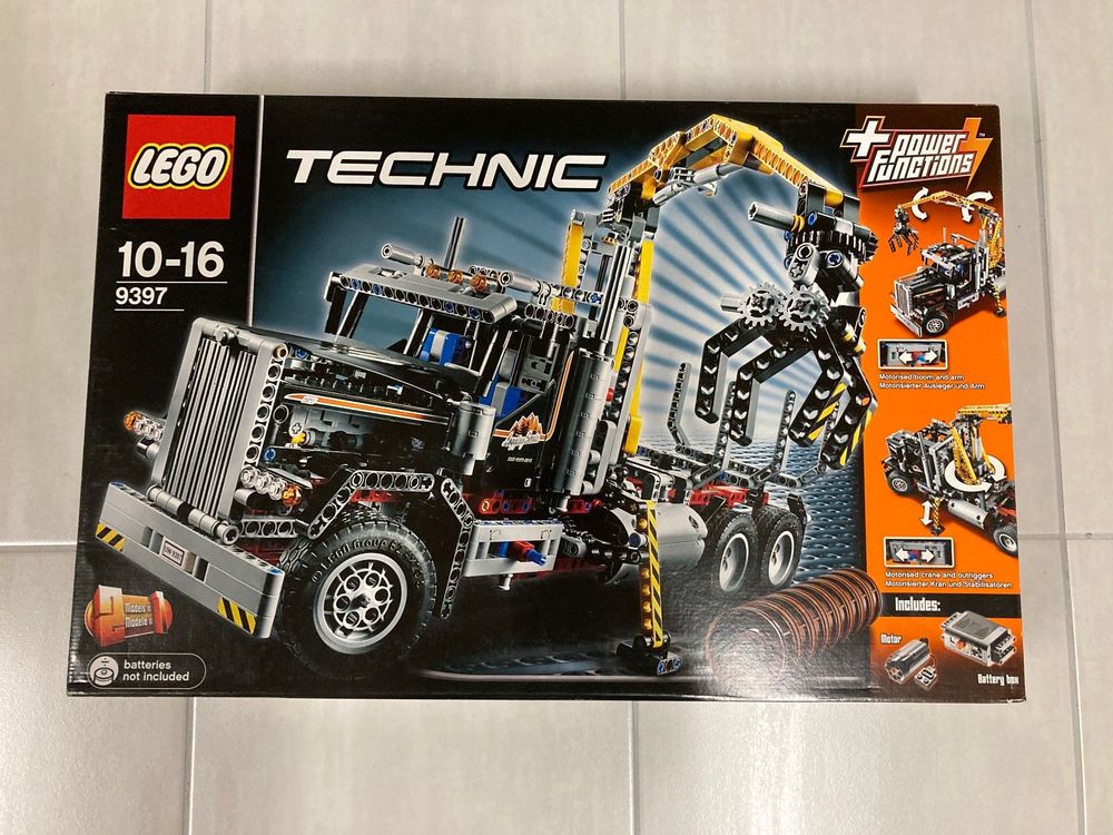 Lego 9397 Technic Holztransporter Neu (Neu und originalverpackt) in ...