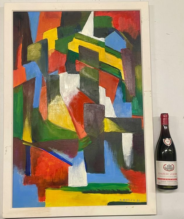 Andreas Harsch(1884 – 1972)Gr.Abstrakte Komposition Gemälde (Gebraucht) in Root für CHF 15 – mit ...