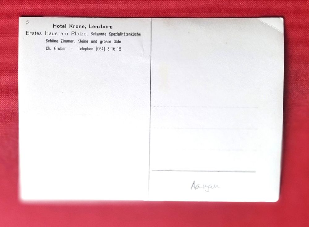 Lenburg - Hotel Krone am Sandweg (Gebraucht) in Rothrist für CHF 3 ...
