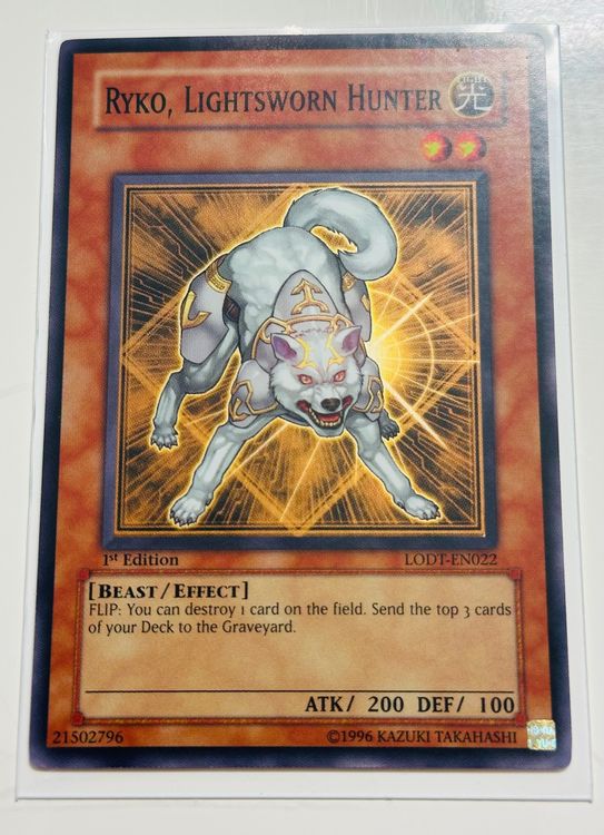 Yu-Gi-Oh! / Ryko, Lightsworn Hunter / Super Rare / LODT (Neu und ...