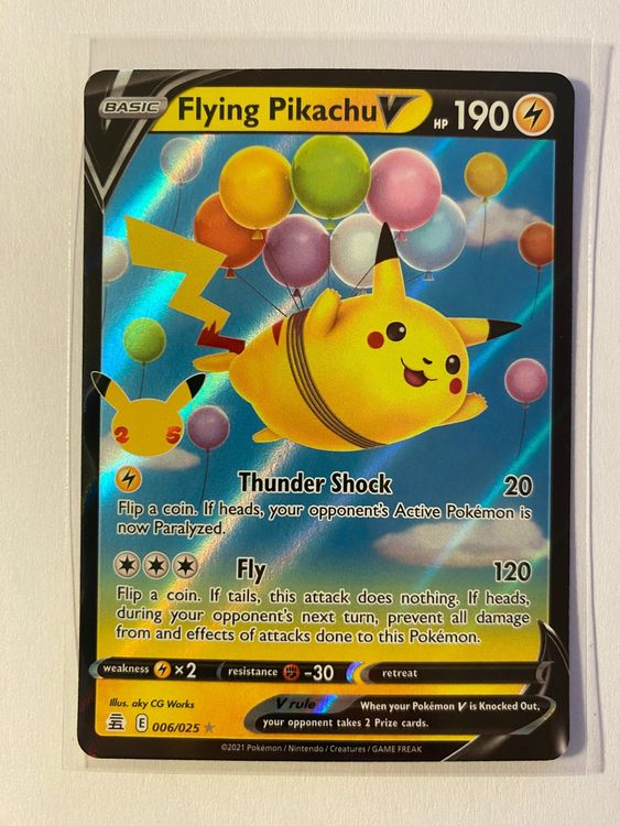 Pokemon Flying Pikachu V 006/025 Celebrations EN | Kaufen auf Ricardo