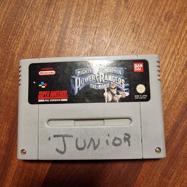 SNES + Controller + Mighty Morphin Power Rangers | Kaufen auf Ricardo