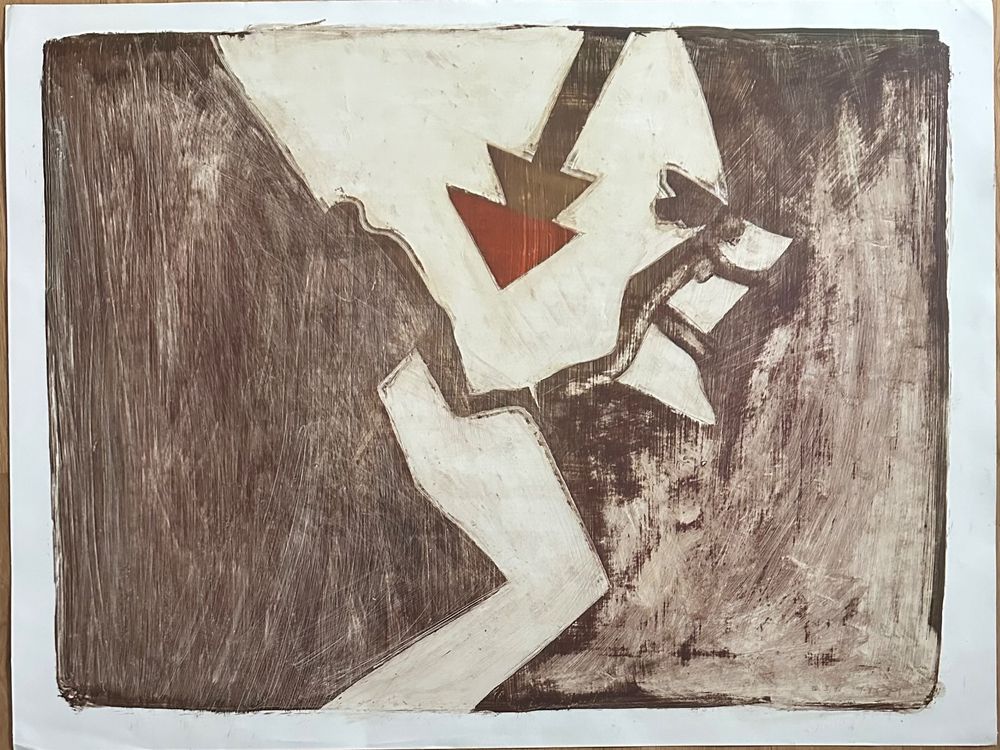 Georges Item (1927-1990) Grosse Mischtechnik (Gebraucht) in Root für CHF 34 – mit Lieferung auf ...