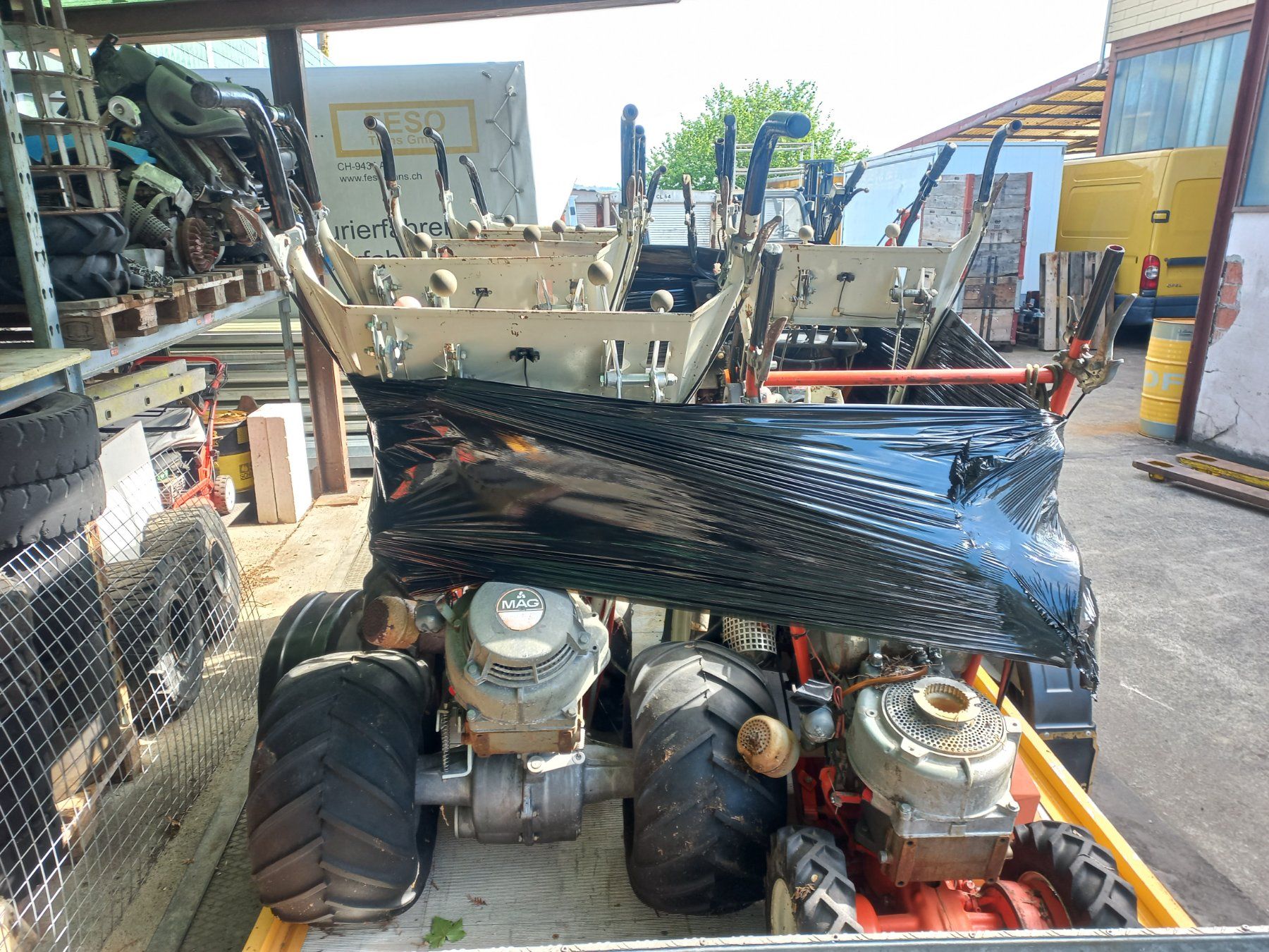 1 LOT 12 Stk. Motormäher Einachser Bucher / BCS / Grillo (Gebraucht) in ...