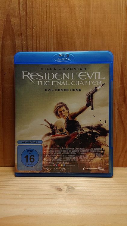 RESIDENT EVIL The Final Chapter Blu-Ray (Gebraucht) in Wilderswil für ...