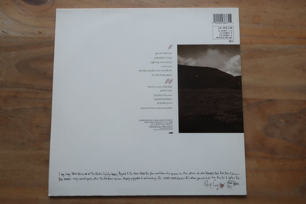 TANITA TIKARAM - ANCIENT HEART - VINYL LP (Gebraucht) in Basel für CHF ...