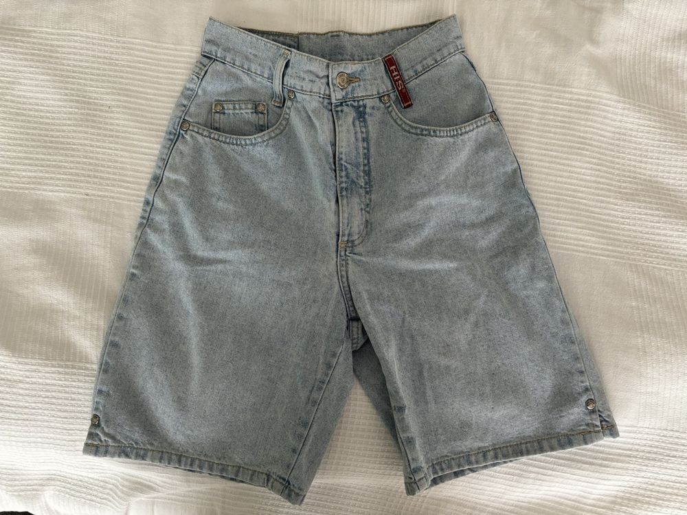 Jorts - Jeans Shorts lang vintage von H.I.S. (Gebraucht) in Winkel für ...
