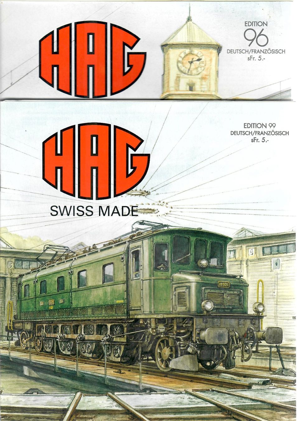 Catalogue HAG HO (D'occasion) à Villars-Burquin pour CHF 4 – avec ...