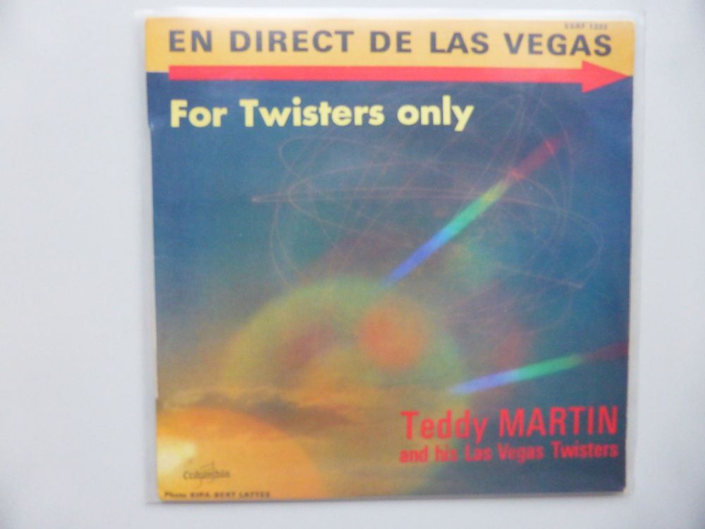 VINYL SINGLE EP TEDDY MARTIN and his LAS VEGAS TWISTING | Kaufen auf ...