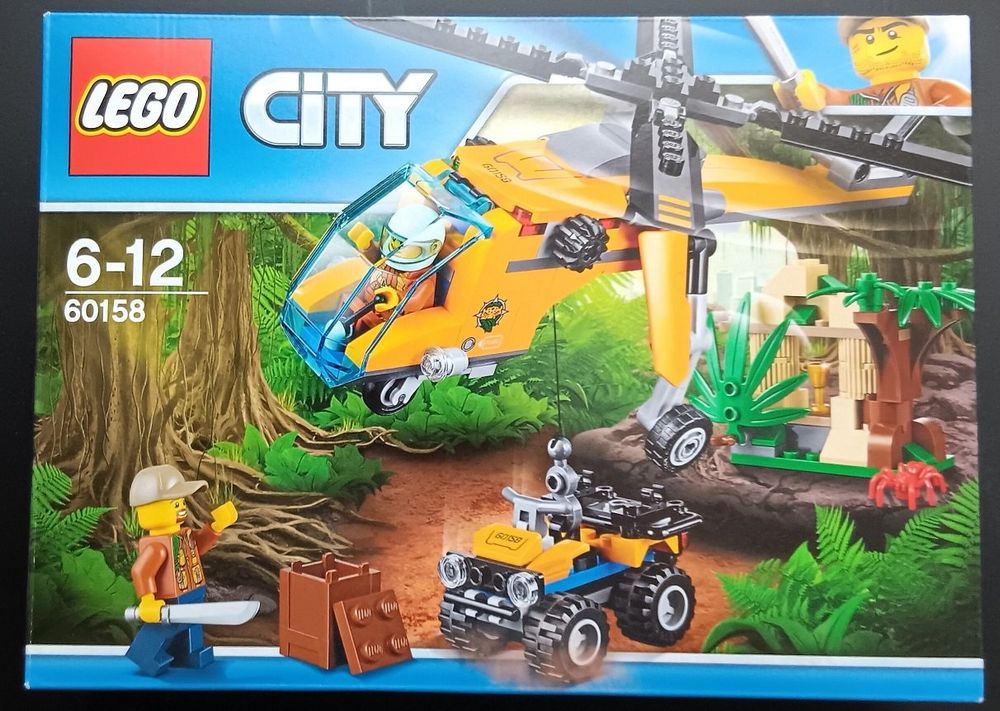 Lego City 60158 Dschungel Frachthubschrauber (Gebraucht) in Montlingen ...