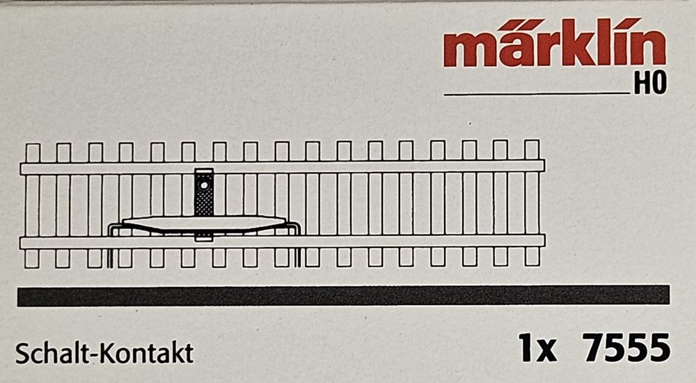 Märklin 7555: Schaltkontakt (Reed-Kontakt) löst 1 Impuls aus | Kaufen ...