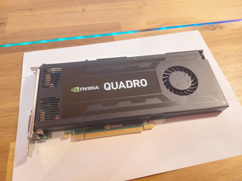 Grafikkarte Nvidia Quadro K4200 (Gebraucht) in Oberurnen für CHF 120 – mit Lieferung auf Ricardo ...
