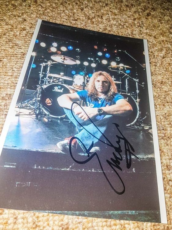 Eric Singer KISS - Autogramm auf Foto (Gebraucht) in Kaisten für CHF 68 ...