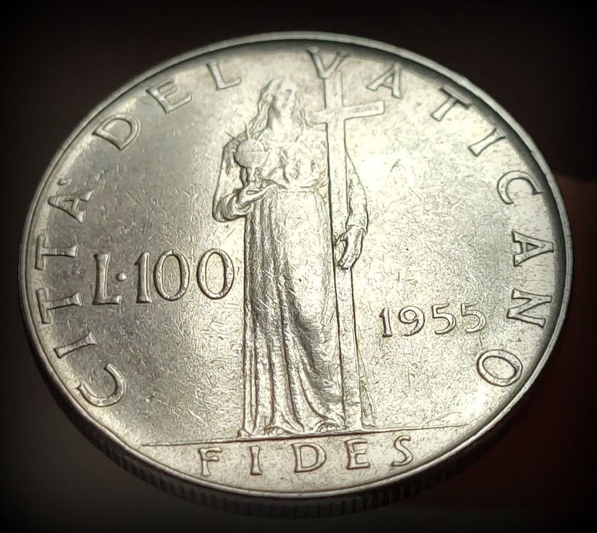 VATIKAN 100 LIRE 1955 | Kaufen auf Ricardo